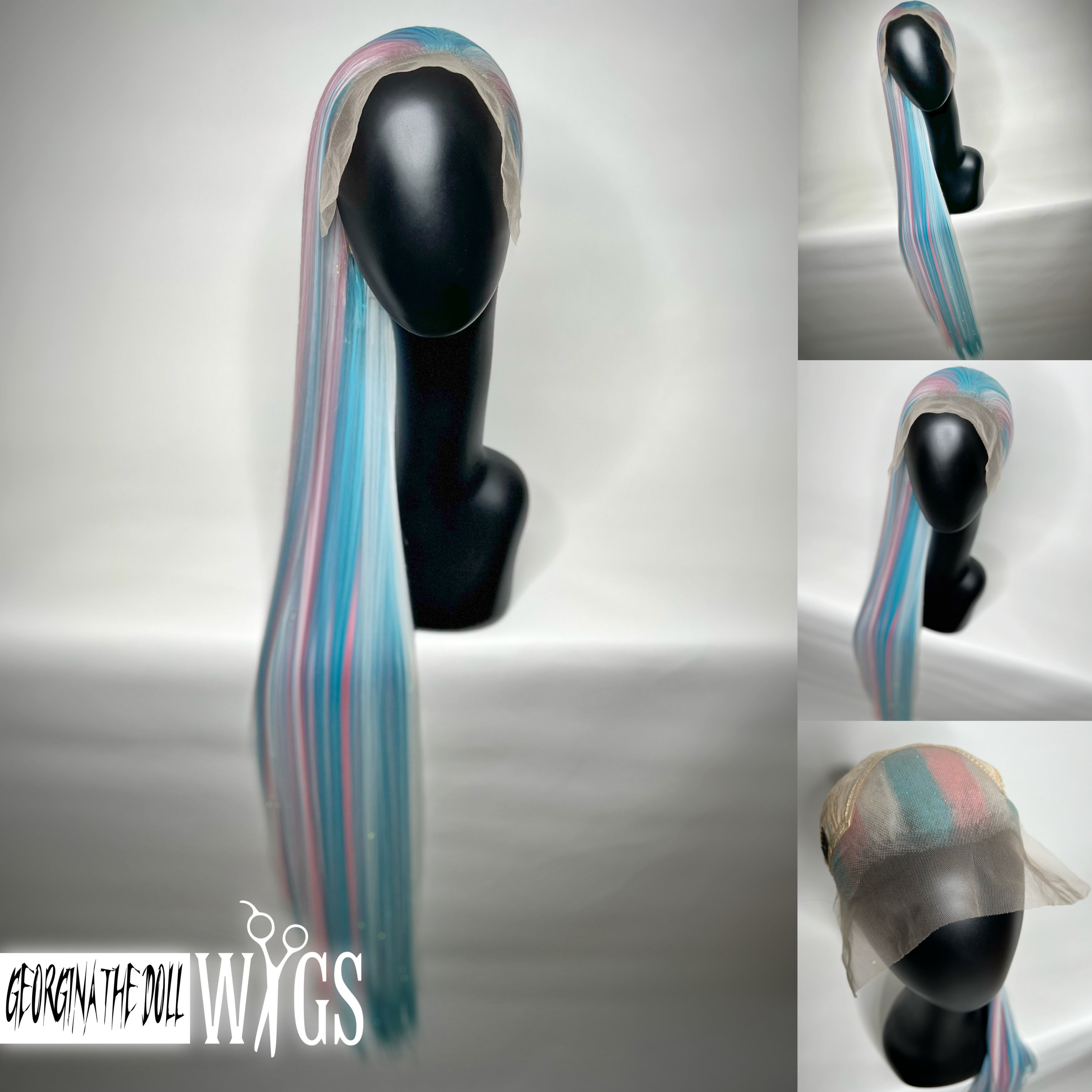 TRANS MAGIC Custom Colored Lace Front Wig (Large Cap, 13x4 lace front ...